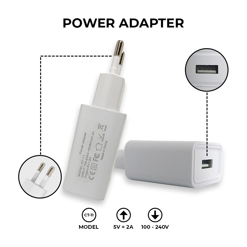 Jual POWER ADAPTER TIPE CT-11/ POWER CHARGER | Shopee Indonesia