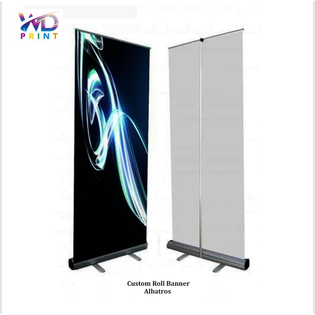 Jual WDPrint Cetak Roll Up Banner Standing Banner Display - Bahan ...