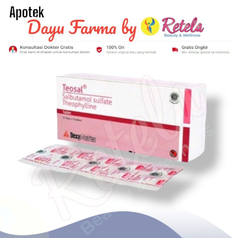 Jual TEOSAL 1 STRIP 10 TABLET | Shopee Indonesia