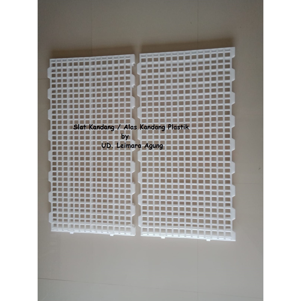 Jual Slat kandang/alas kandang hewan plastik putih | Shopee Indonesia