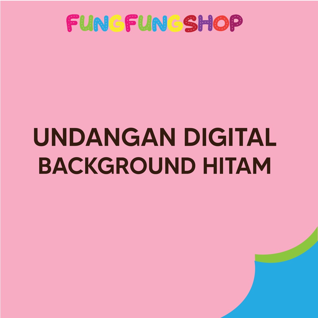 Jual UNDANGAN DIGITAL TEMA HITAM | Shopee Indonesia