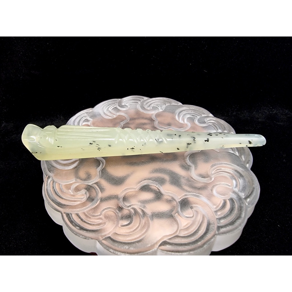Jual Pipe Pipa Batu Giok Serpentine Jade Health Stone HQ 95mm C1143 ...