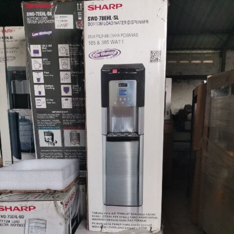 Jual CUCI GUDANG SWD 78EHL SL DISPENSER SHARP GALON BAWAH | Shopee ...