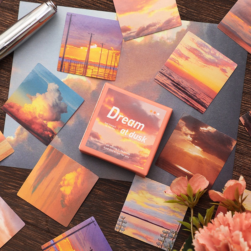 Jual Stiker Senja / Sticker Sunset / Stiker Twilight / Stiker Scrapbook ...