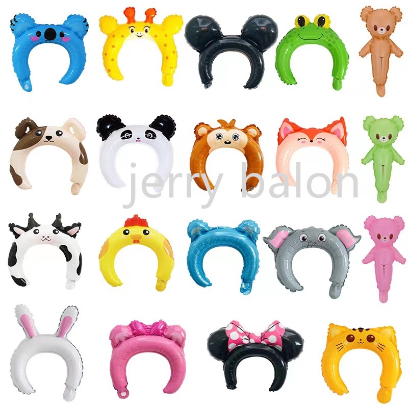 Jual Balon Foil Bando Karakter Balon Bando Kartun animal grosir ...