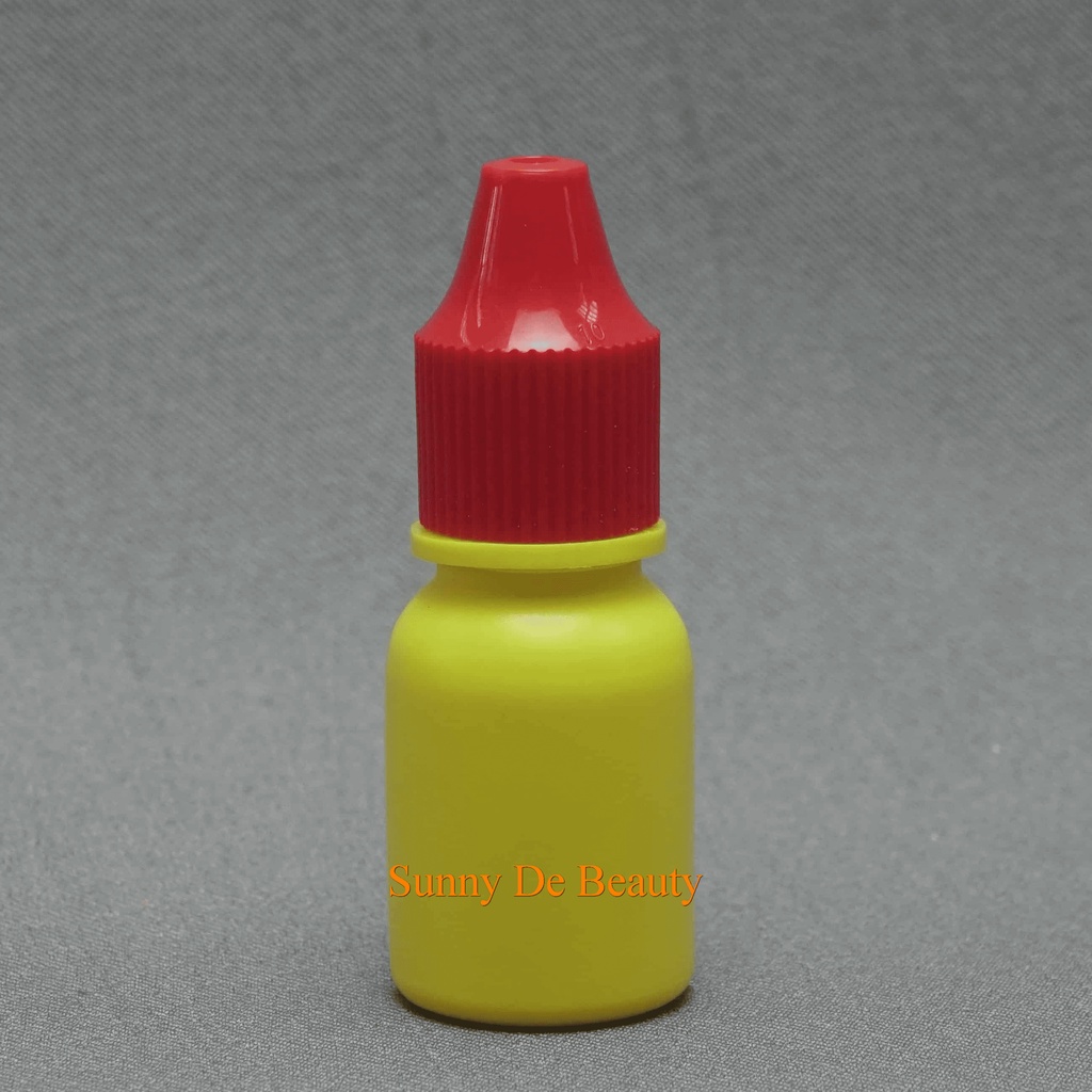 Jual Botol Cendo 5 ml Kuning Tidak Segel Sumpel Putih / Botol Plastik ...
