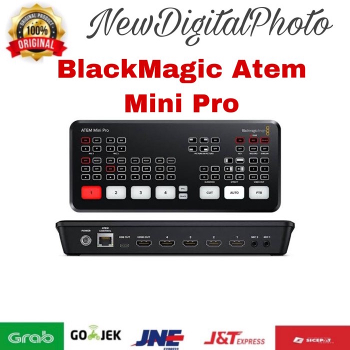 Jual Cvo Blackmagic Design Atem Mini Pro Hdmi Live Stream Switcher ...
