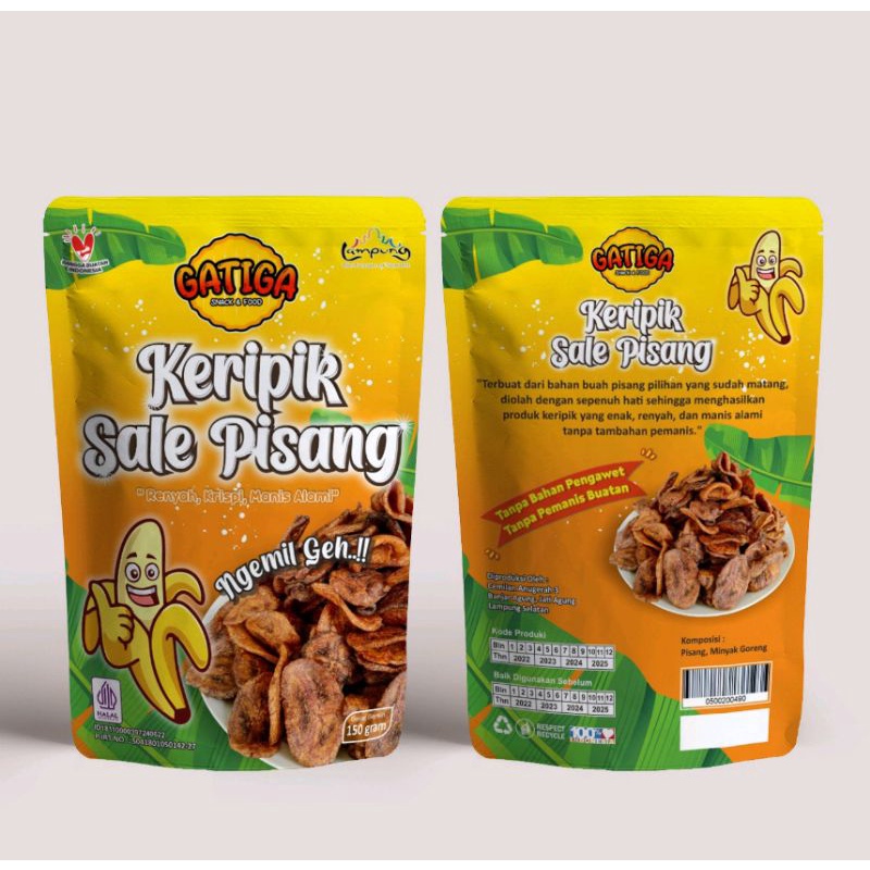 Jual Keripik Sale Pisang Gatiga - Keripik Pisang Sale Keripik Pisang ...