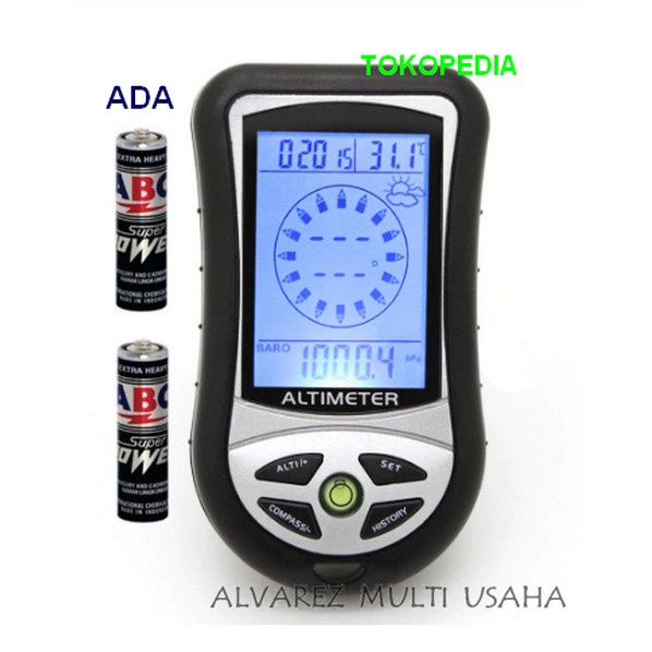 Jual Komp Altimeter, Barometer, Kompas, Cuaca, Thermometer Alat Ukur ...
