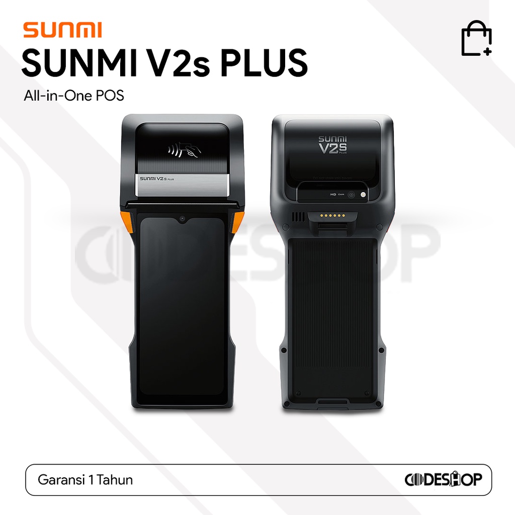 Jual Sunmi V2s Plus Android Sistem POS Printer Thermal Label PDA 58Mm 80Mm | Shopee Indonesia