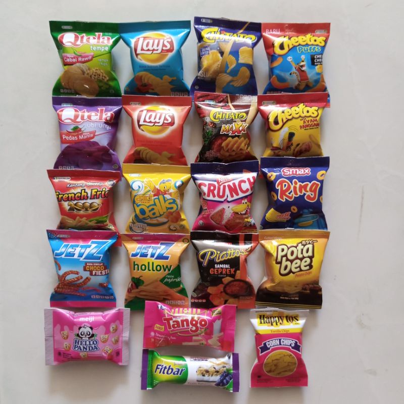 Jual IMP -- Snack Magnet 3D Tempelan Kulkas - Magnet Kulkas Model Snack ...