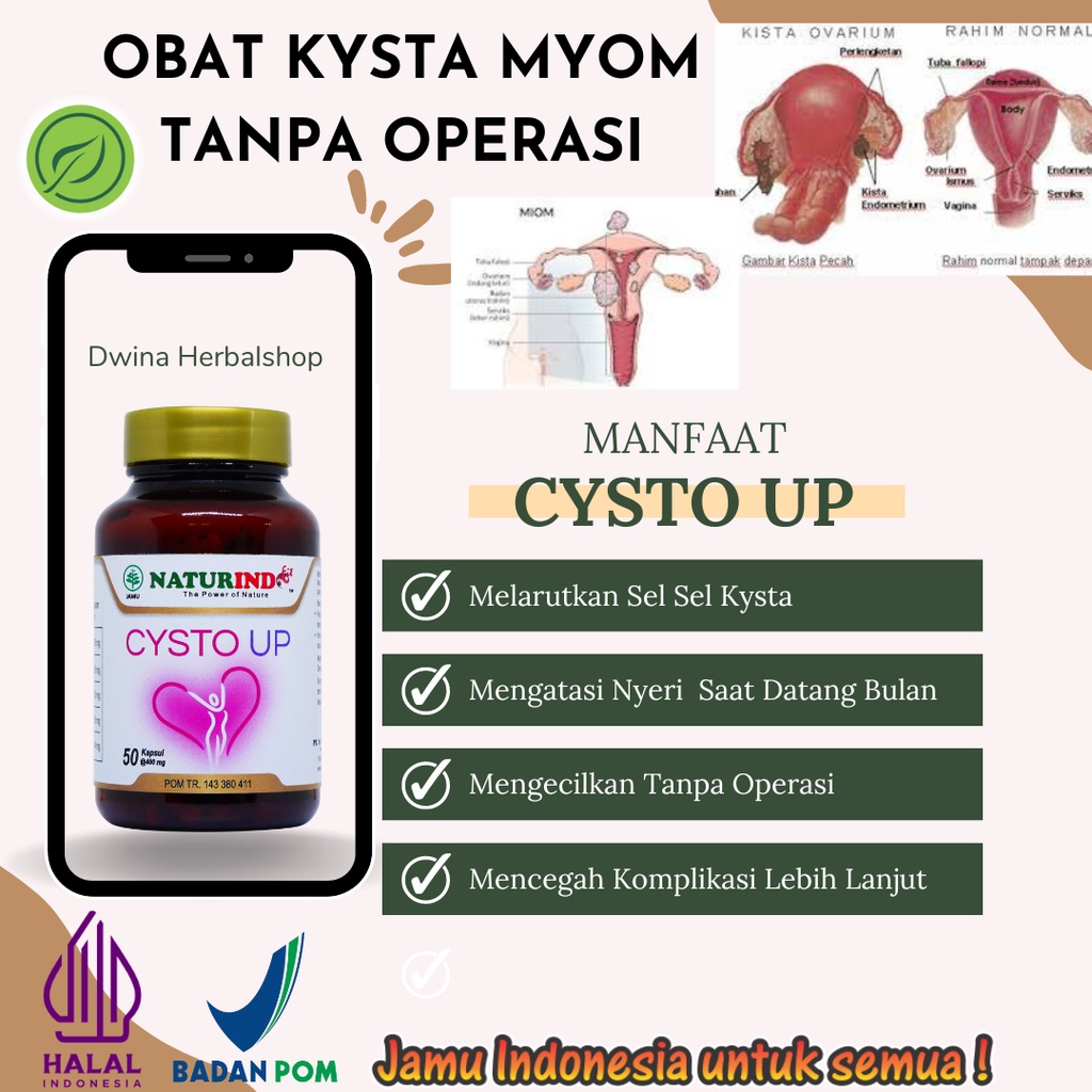 Jual Obat Kysta-Myom Alami Tanpa Operasi | Shopee Indonesia