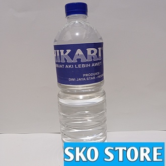 Jual Air Aki HIKARI 1 Liter Air Accu 1000ML Original Murah | Shopee ...
