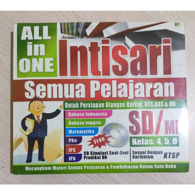 Jual All I One Intisari Semua Pelajaran SD/MI Kelas 4, 5, 6 : BAHASA ...