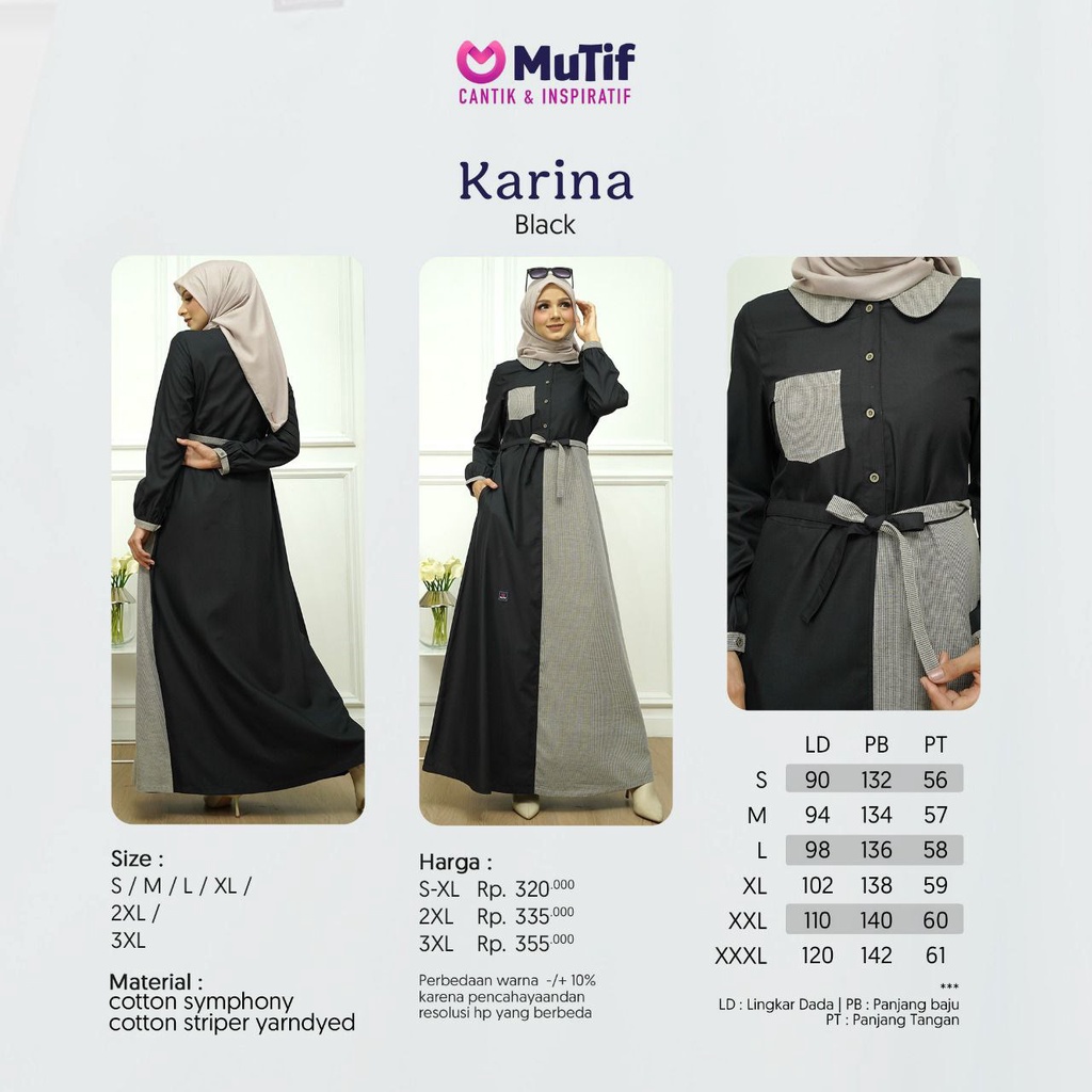 Jual MUTIF | Karina Mauve Red - Stripper Red | Karina Navy Blazer ...
