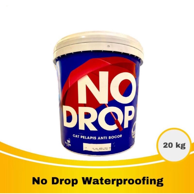 Jual CAT NO DROP PELAPIS ANTI BOCOR NO 009 PUTIH KEMASAN 20 KG CAT ...