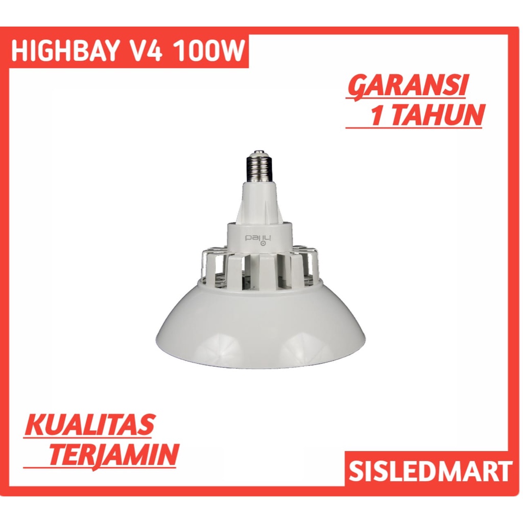 Jual LAMPU GANTUNG Hiled High Bay V4 100watt | Shopee Indonesia