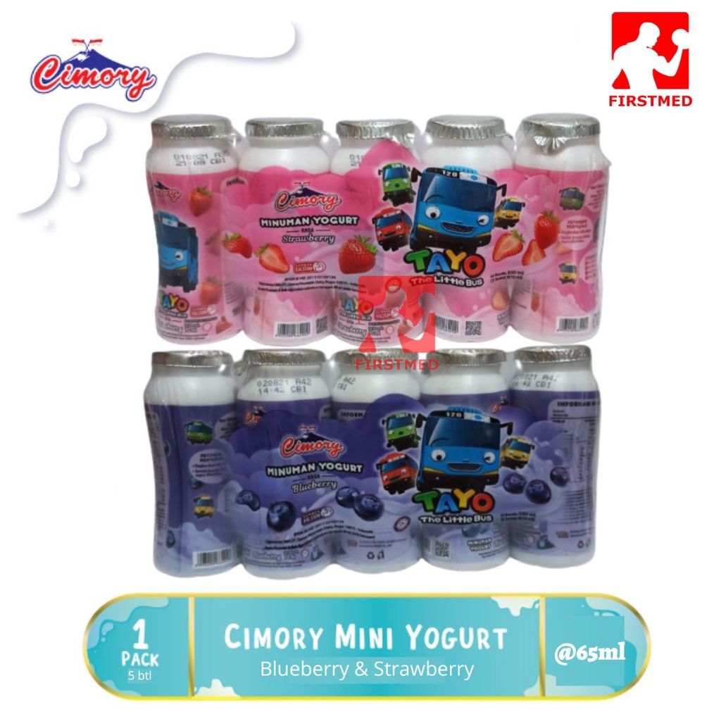 Jual Cimory Yogurt Drink Mini Strawberry 65 ml | Shopee Indonesia
