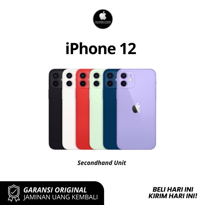 Jual IPHONE 12MINI 64GB ALL OPERATOR (SECOND) | Shopee Indonesia