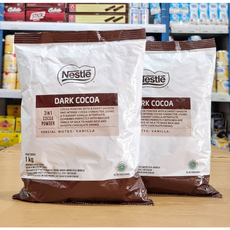 Jual Nestle Dark Cocoa 3in1, 1kg/Nestle Algeria Cocoa Drink/Bubuk Minuman Coklat Nestle/Cocoa ...