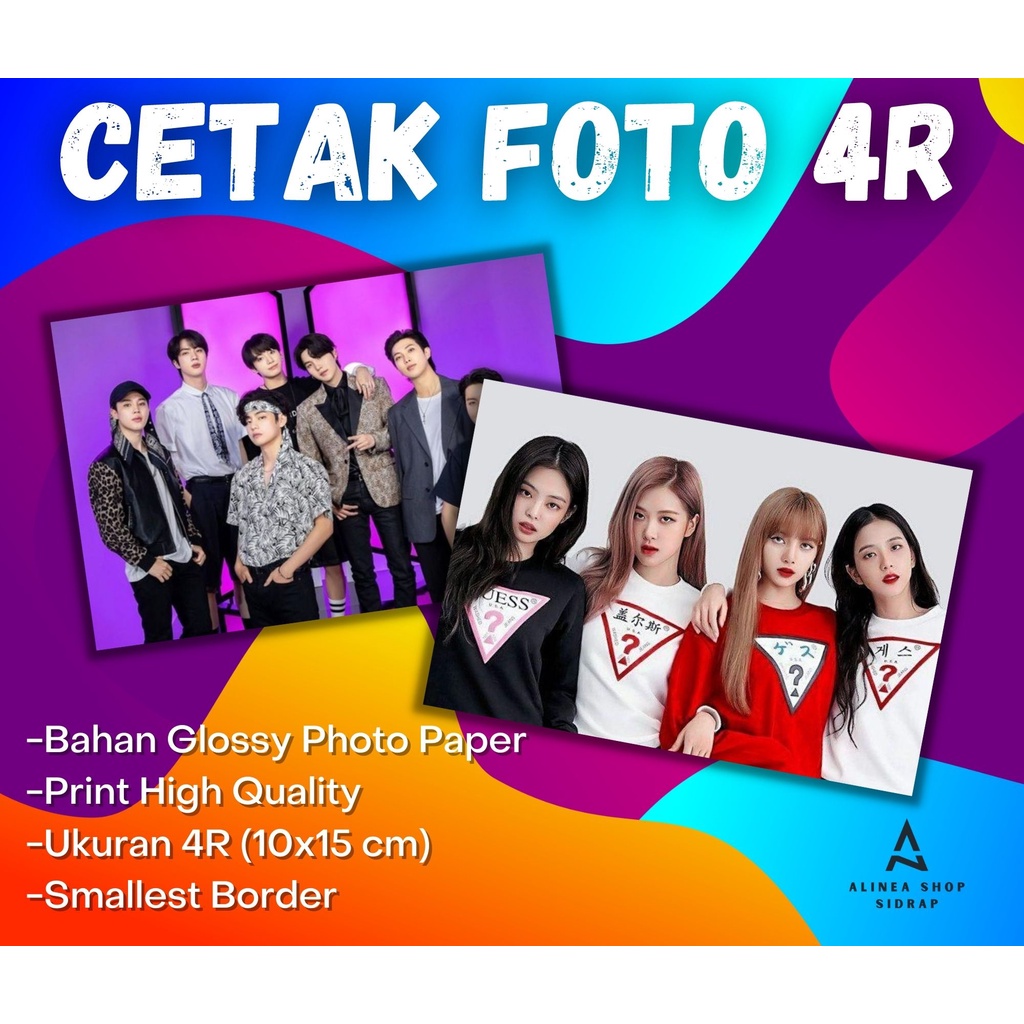 Jual Cetak Foto 4R High Quality Print Full Smallest Border | Shopee ...