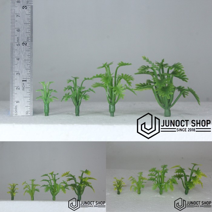 Jual Maket Rumput Liar Model Daun 01 Warna Hijau Polos Semak | Shopee ...