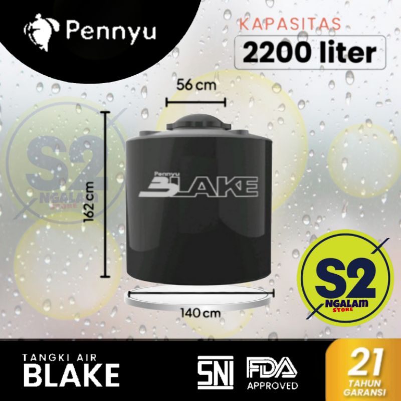 Jual Tandon Air /Toren Air /Tangki Air - PENNYU BLAKE SERIES 2200 Liter ...