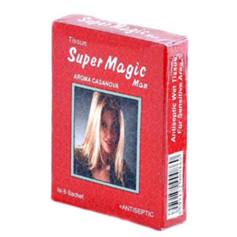 Jual Tissue Magic Power-Tissue Super Power isi 6 sachet.Tissue Premium ...