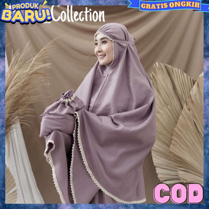 Jual Bahan Halus Jumbo Muken Sholat Mokena Wanita Dewasa Mukena Model ...