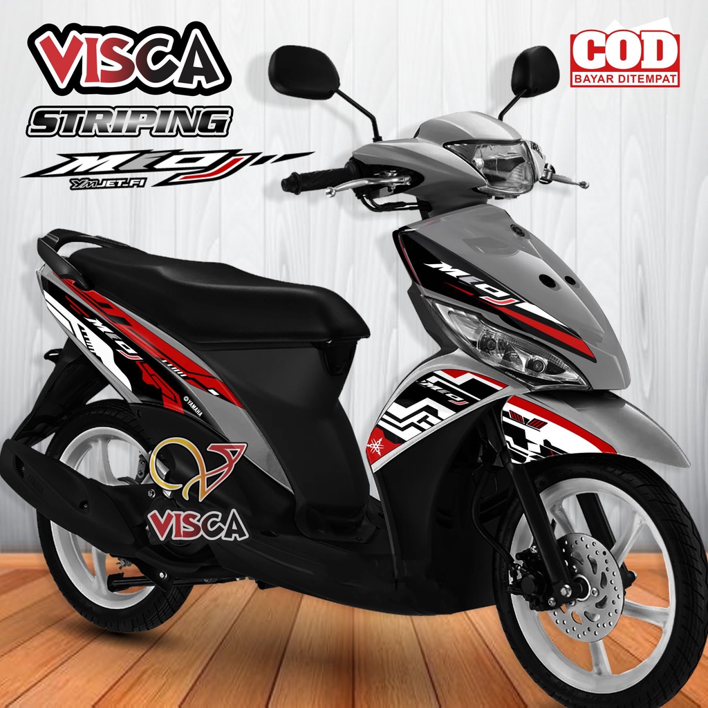 Jual Striping Mio J - Stiker Sticker Striping Variasi Lis Yamaha Mio J ...