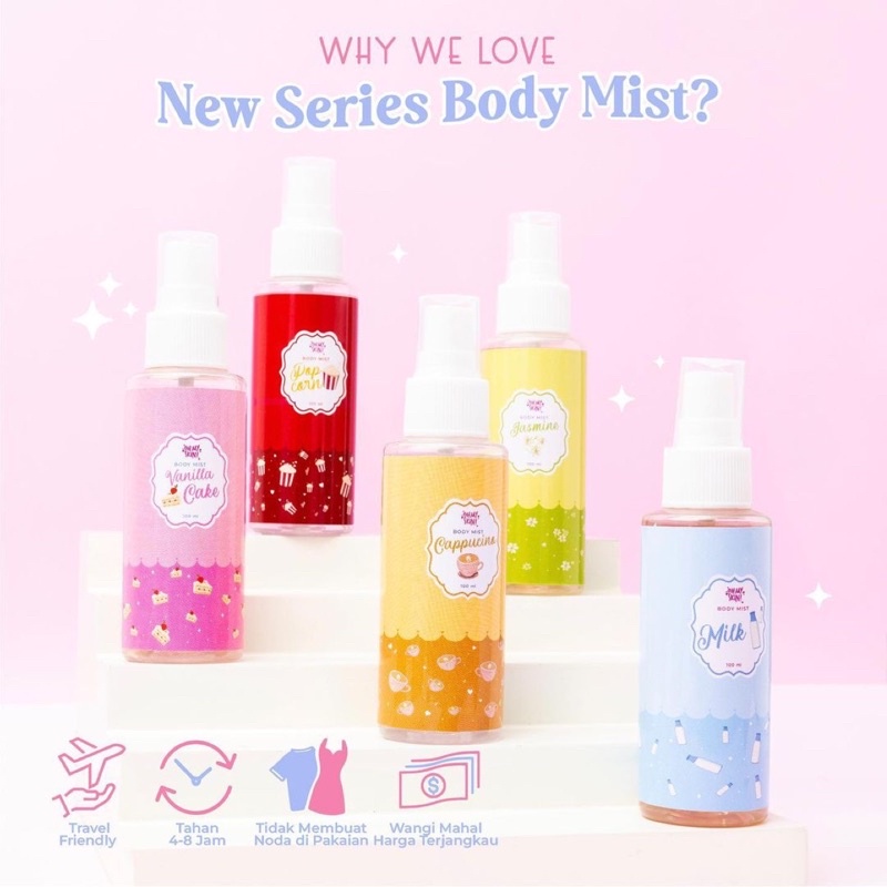 Jual [DISTRI RESMI] Oh My Skin! Body Mist New Series Parfum Badan ...
