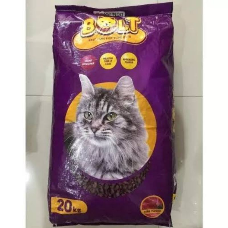 Jual PAKAN KUCING BOLT 20kg | Shopee Indonesia