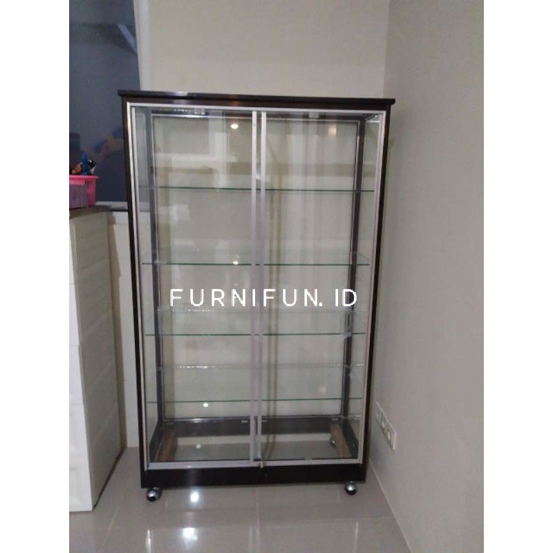 Jual Lemari Display kaca full 4mm | Shopee Indonesia