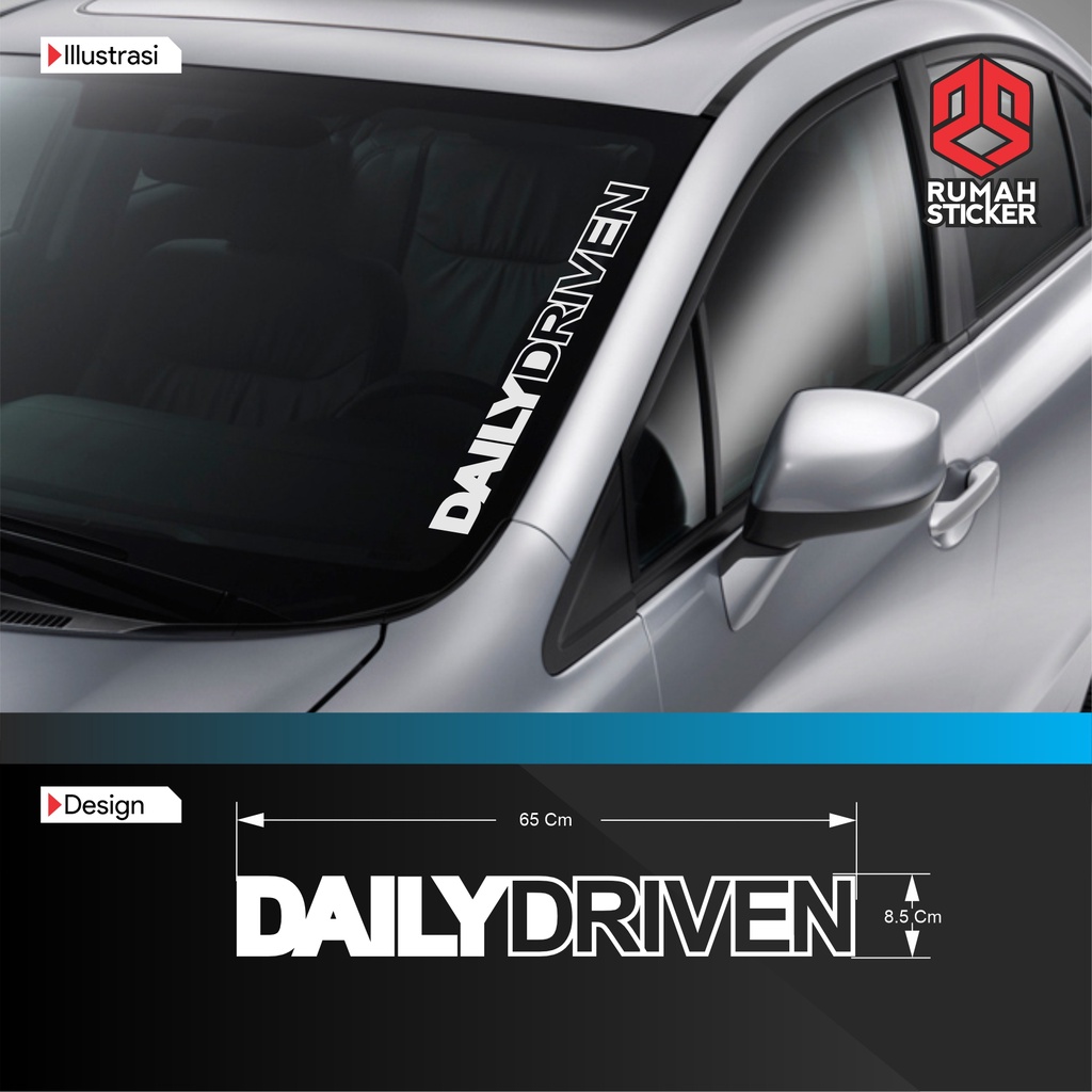 Jual STICKER STIKER CUTTING MOBIL JDM STYLE DAILY DRIVEN | Shopee Indonesia