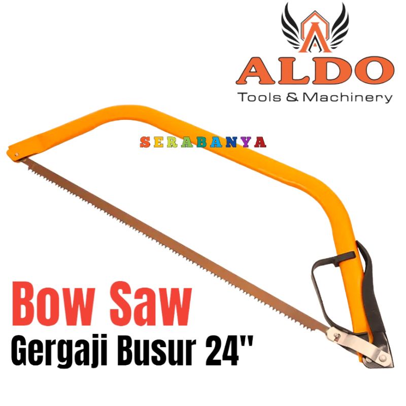 Jual ALDO Gergaji Busur Kayu 24 Inch Bow Saw | Gergaji Potong Memotong ...