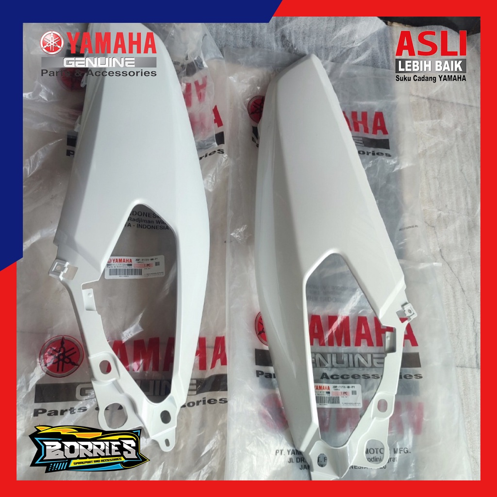 Jual COVER BODY NMAX LAMA OLD BELAKANG KANAN KIRI PUTIH ORIGINAL YGP ...