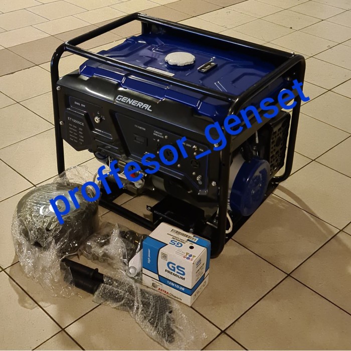 Jual Genset 10 kva 8000 watt general ET 10000 CE | Shopee Indonesia