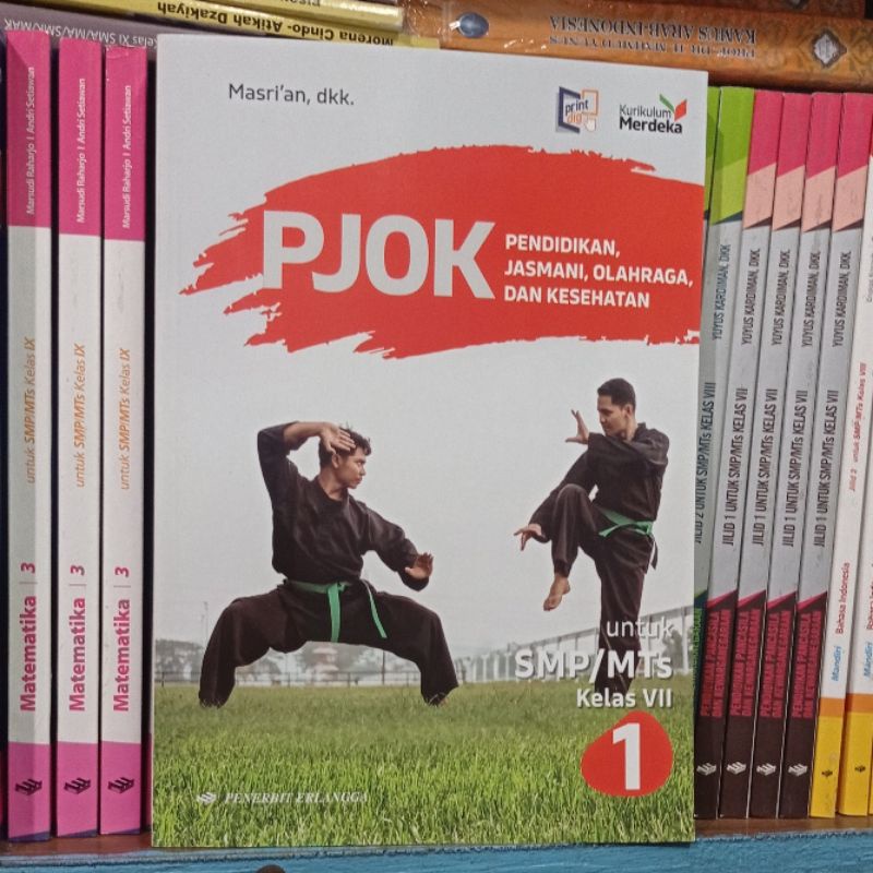 Jual BUKU PJOK UNTUK SMP/MTS KELAS 7 KURMER KURIKULUM MERDEKA | Shopee Indonesia