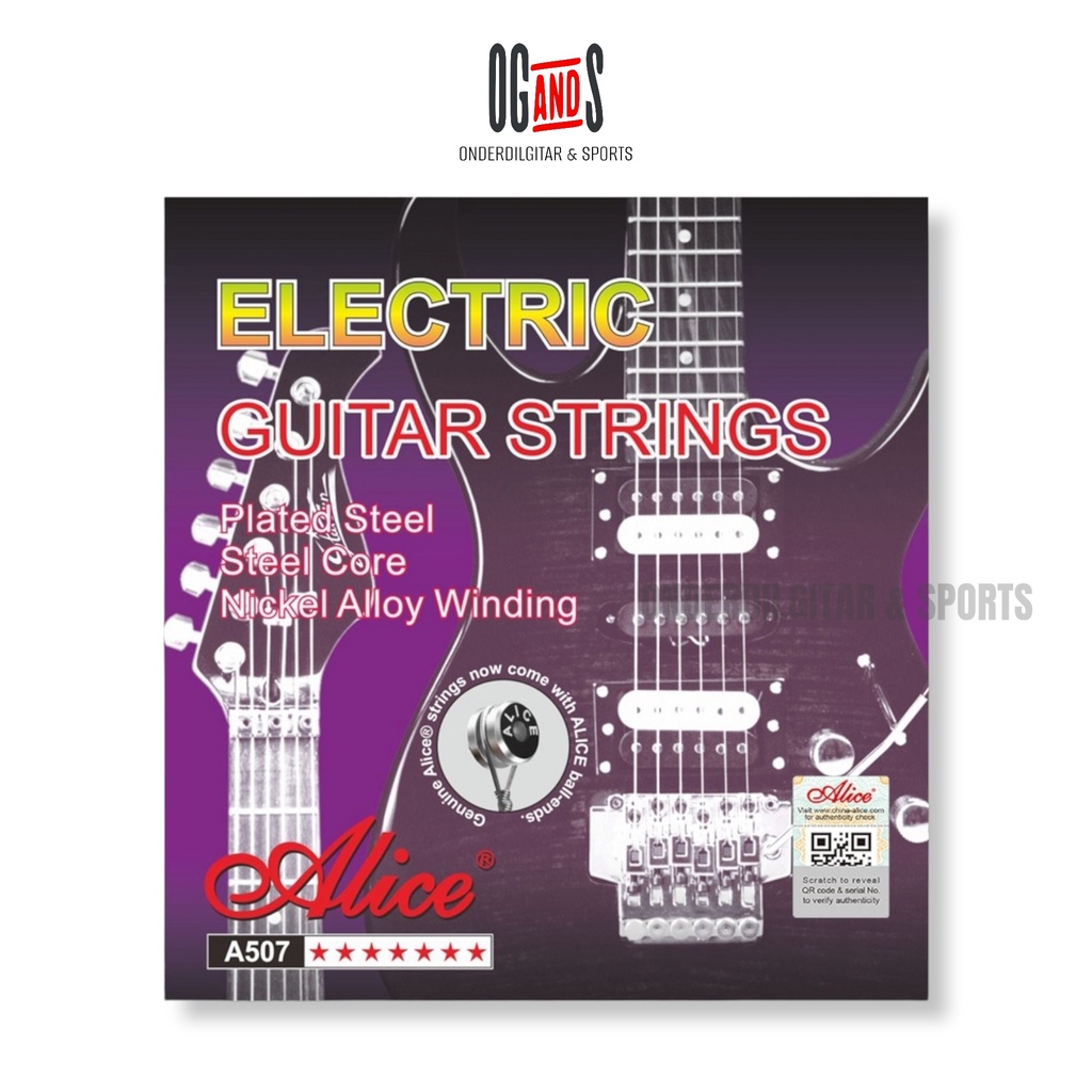 Jual Senar Gitar Elektrik Alice A507 Set 6 senar | Shopee Indonesia