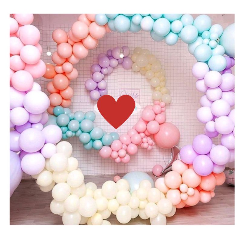 Jual Balon Macaron 5 inch mini / Balon ulang tahun | Shopee Indonesia