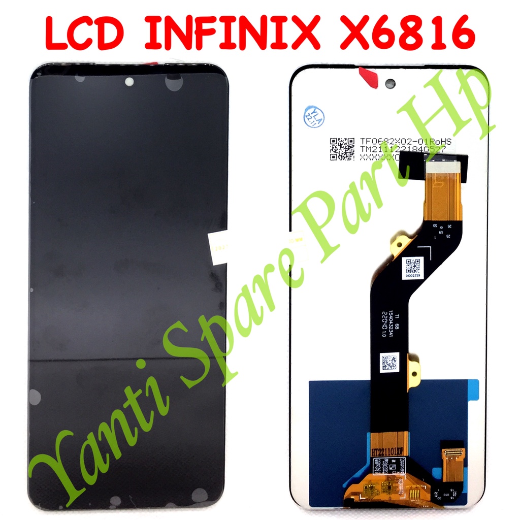 Jual Lcd Touchscreen Infinix Hot 12 Hot 12 Play X6816 X6817 New Produk ...