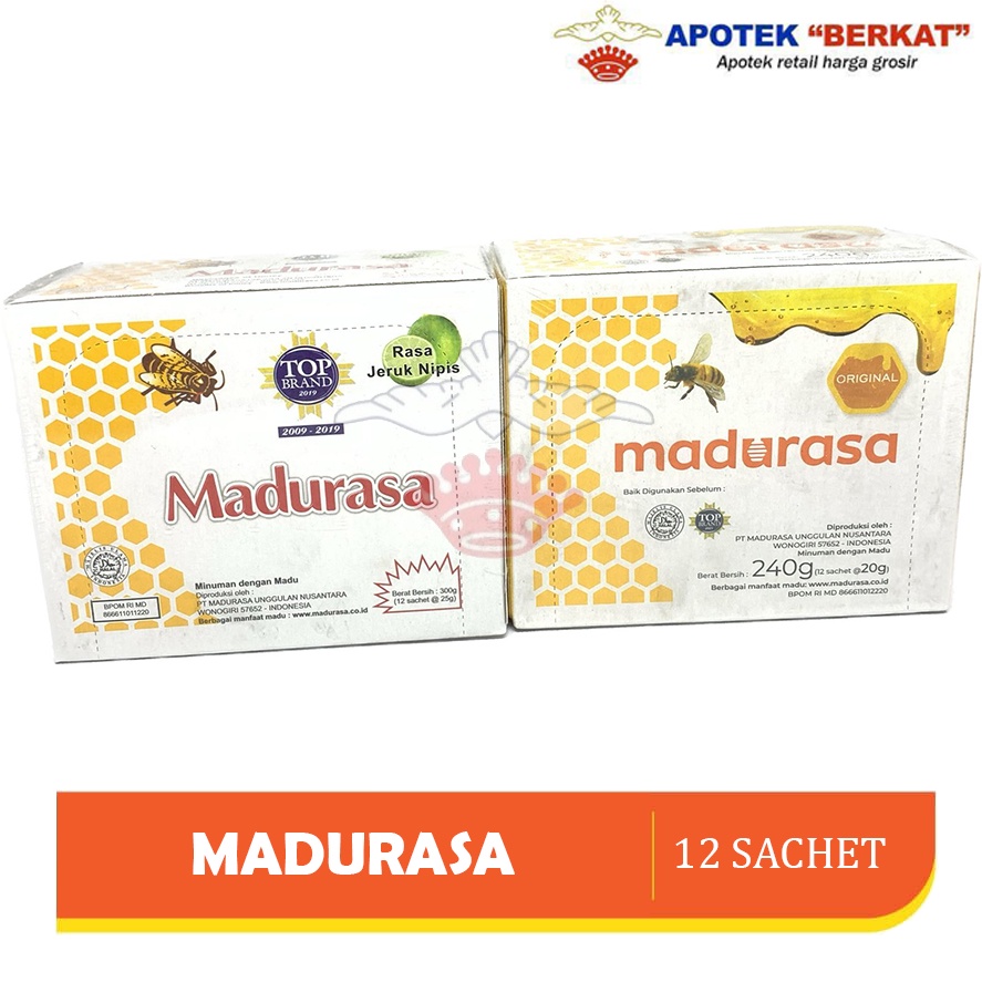 Jual Madurasa Original/Jeruk Nipis Sachet - Box of 12 sachets | Shopee Indonesia