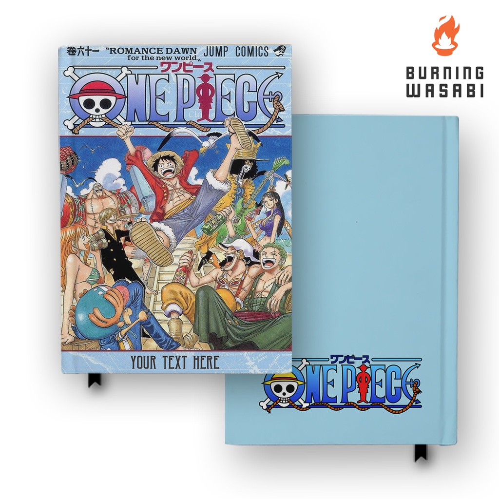 Jual Notebook Buku Luffy One Piece 28 Romance Dawn Vol 61 Cover Anime ...