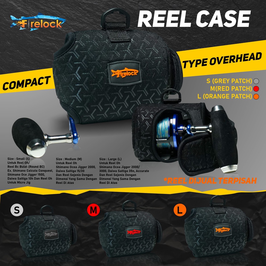 Jual REEL CASE OH Firecast / Pouch REEL OH Firecast / Tas Reel OH ...