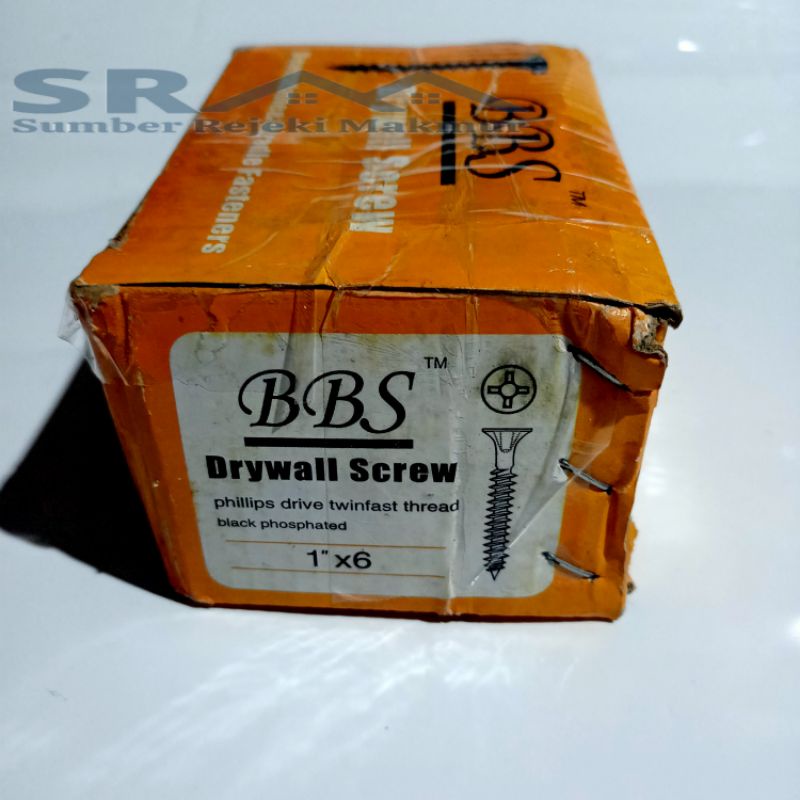 Jual Sekrup Gypsum 6 x 1 inc kotak (2.5 cm) | Shopee Indonesia