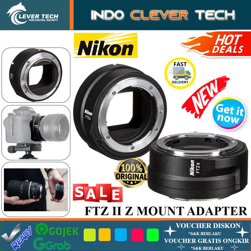 Jual NIKON FTZ II Z MOUNT ADAPTER GARANSI RESMI | Shopee Indonesia