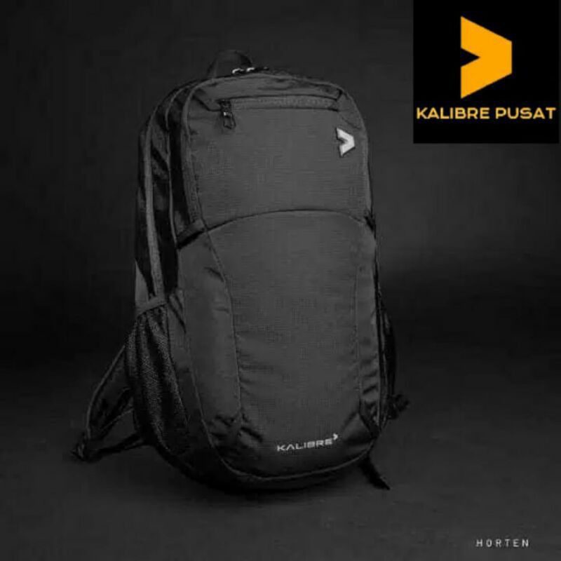 Jual TAS RANSEL LAPTOP BACKPACK KALIBRE HORTEN 21L HITAM ORIGINAL TAS PUNGGUNG TAS PRIA WANITA ...