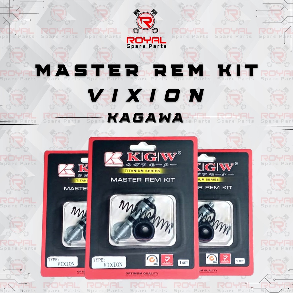 Jual MASTER REM KIT VIXION ORIGINAL KAGAWA | Shopee Indonesia