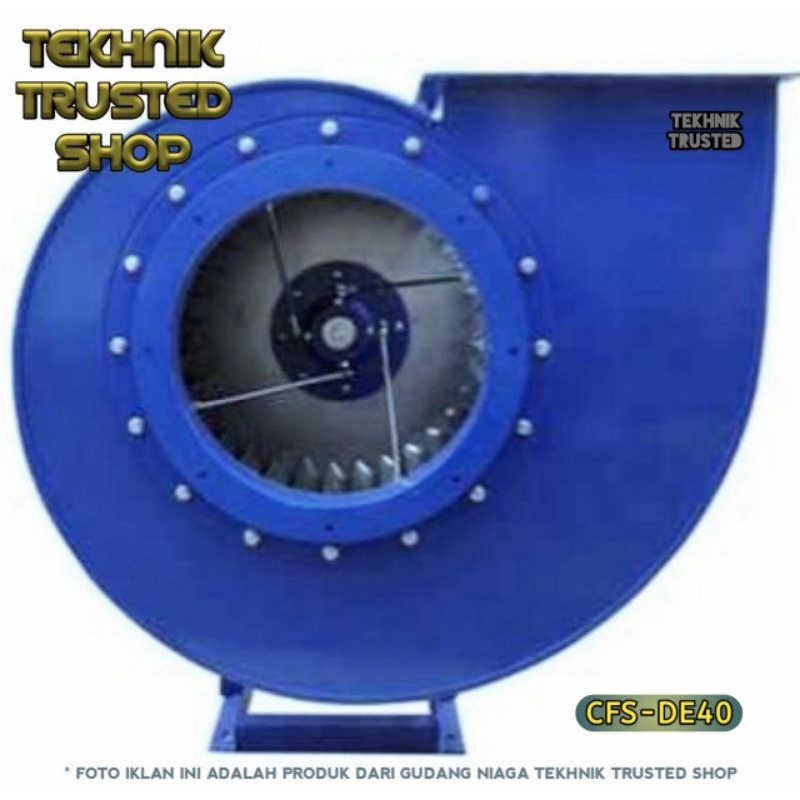 Jual Centrifugal blower hisap CFS DE40 4000w 380v Exhaust fan keong ...