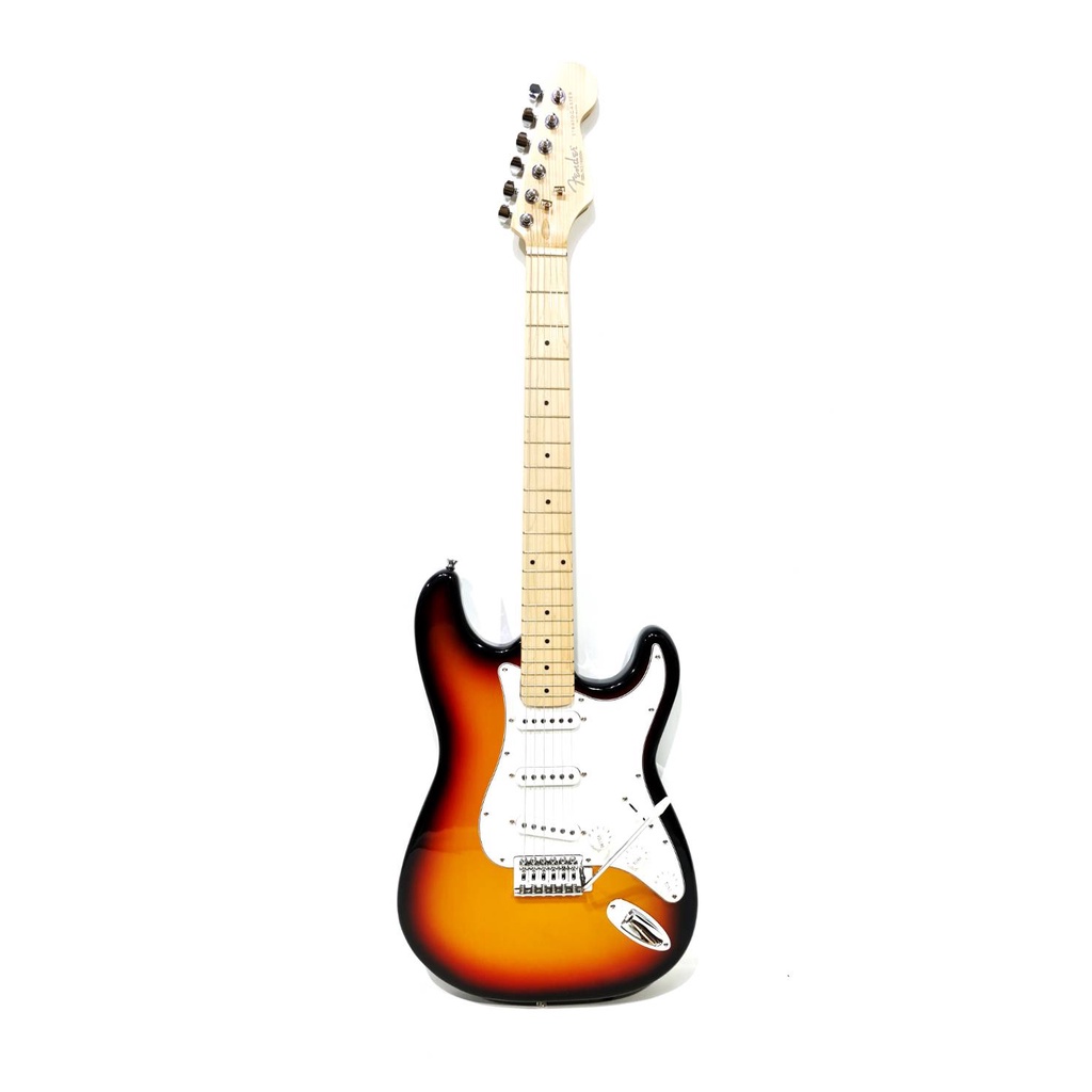 Jual Gitar Elektrik Merk Fender Model Stratocaster Warna Blue Ocean